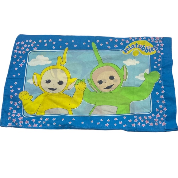 teletubies | Bedding | Vintage Teletubies Pillow Case 9s Vtg Tv Show ...